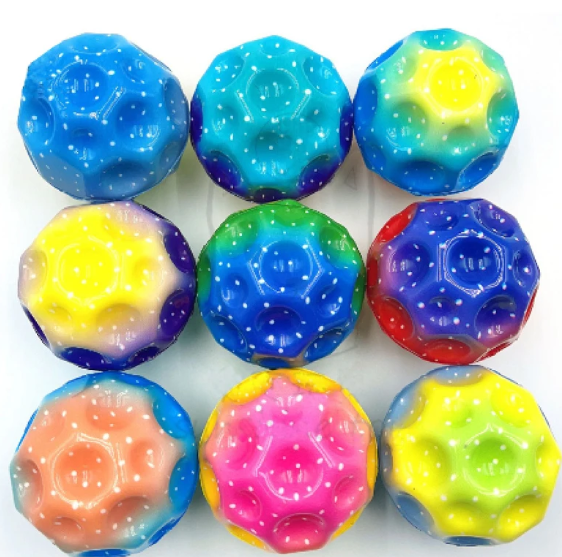 Cumpara 1 + 1 GRATIS - Minge Saltareata, Super Space Ball, multicolor ...