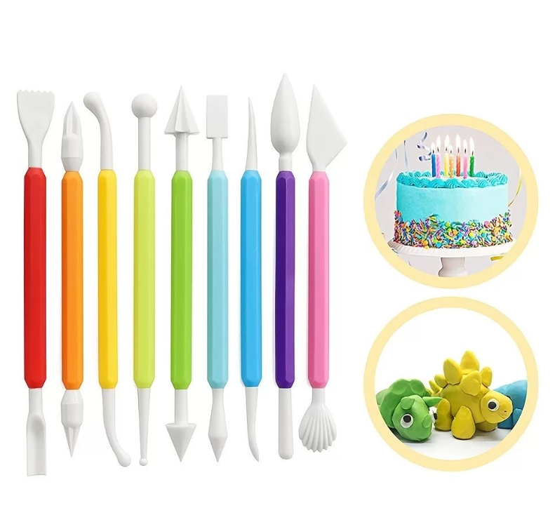 Cumpara Set 9 Instrumente de modelat pentru cofetarie la pretul de 24 ...