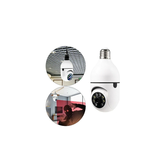 Cumpara Camera de supraveghere in bec, Wi-Fi Jortan IP JT-8177 la ...